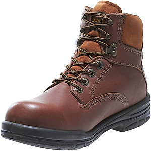 Wolverine Men's DuraShocks SR Direct-Attach 6" Work Boot (W03122), Brown, 9.5 M US