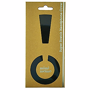 for Earpads Repair & Protection | Mimimamo Super Stretch Headphone Cover M Size (Black) May not fit All Headphones. Please Confirm Compatibility on Mimimamo's Website