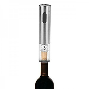 Kalorik Electric Wine Bottle Opener, Charging Base, Foil Cutter, Stainless Steel.