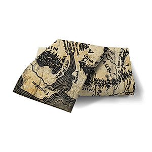 LHASA Lord Ring Duvet Covers, Soft Microfiber Washed Duvet Cover Set 3 Pieces with Zipper Closure (03,Twin (68"x86"))