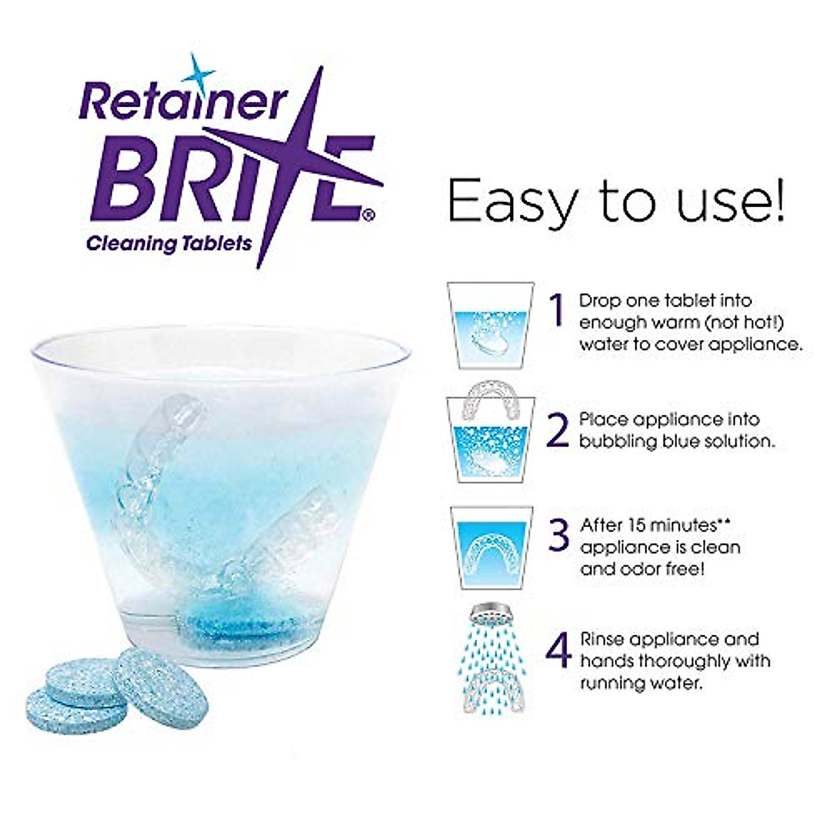 192 Tablet Retainer Brite (6 Months Supply)