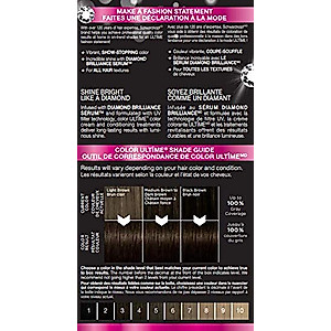 Schwarzkopf Color Ultime Hair Color Cream, 4.1 Rich Brown