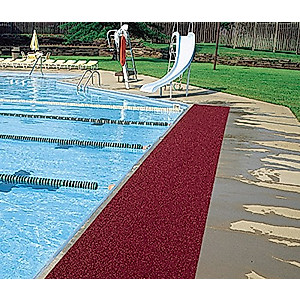 American Floor Mats Vinyl Mesh Heavy-Duty Entrance Green 3' x 6' Scraper Mat Without Backing/Borders - Drainable