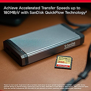 SanDisk 256GB Extreme SDXC UHS-I Memory Card - C10, U3, V30, 4K, UHD, SD Card - SDSDXVV-256G-GNCIN