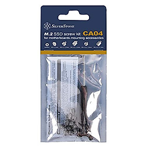 Silverstone SST-CA04 - M.2 SSD Screw kit for Motherboard mounting Accessories