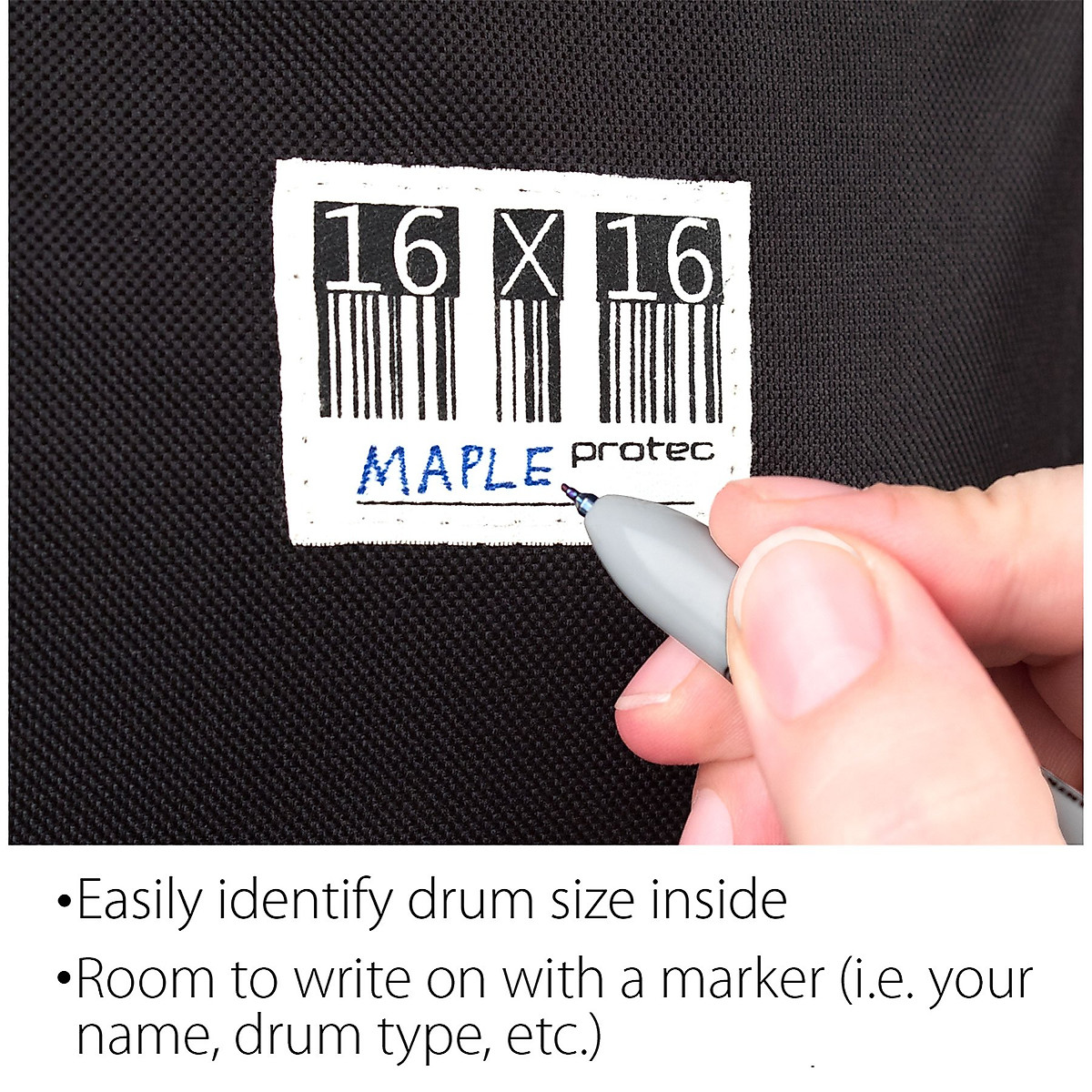 Heavy Ready 6.5 x 14” (Height x Diameter) Padded Snare Bag by Protec, Model HR6514