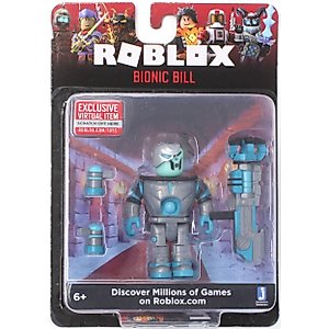 Roblox Bionic Bill 2.5 Inch Figure with Exclusive Virtual Item Code