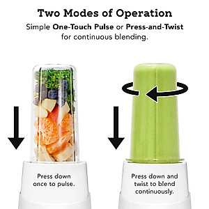 Tribest PB-430WH Personal Blender II, Small Blender for Shakes and Smoothies with BPA-Free Portable Blender Cups, White