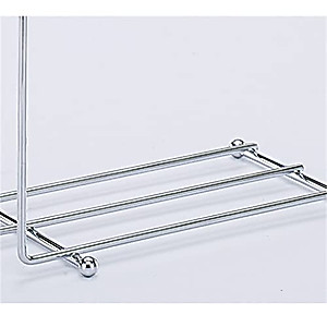 N/A Stainless Steel Kitchen Countertop Vertical Rag Rack Storage Rack Small Towel Drying Rack
