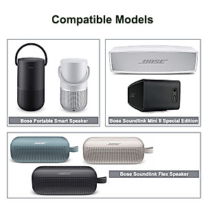 VHBW for Bose Portable Smart Speaker Charger Fit with Bose Speaker 829393-1100/1300 830485-0010 S015AWU0500300, Bose Soundlink Mini II Special Edition Speaker 858571-0010, Bose Soundlink Flex Speaker