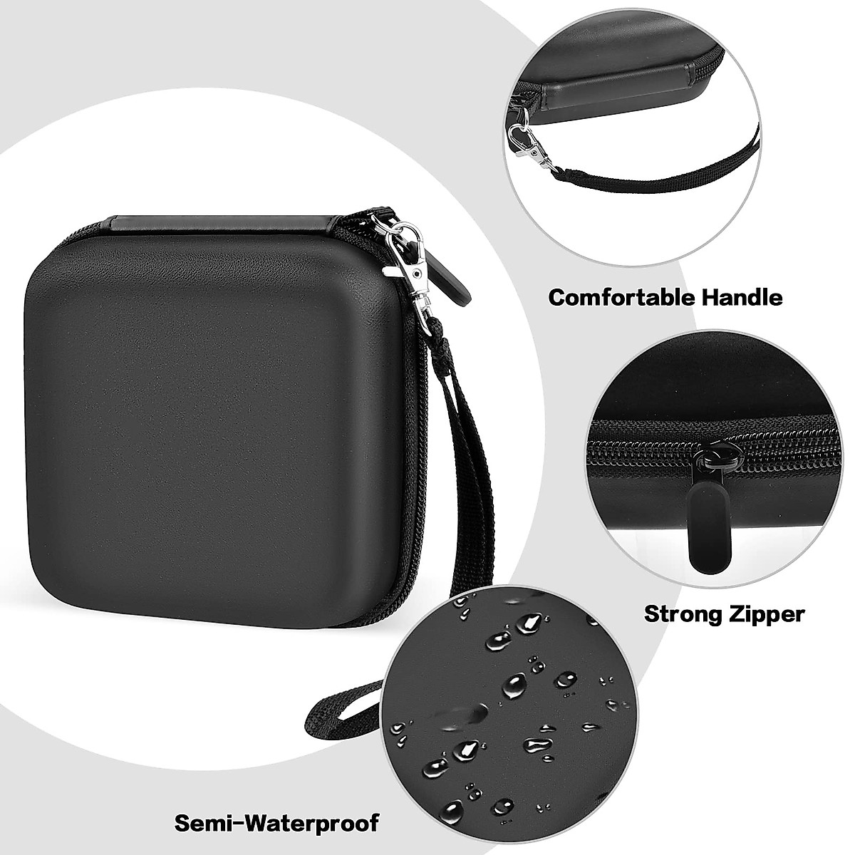 Hard Travel Router Case for NETGEAR Nighthawk M5 M6 Pro 5G Mobile Hotspot with WiFi 6 (MR5200, MR5100)/ M1 Mobile Hotspot 4G LTE Router MR1100 (Box Only)