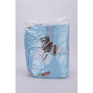 BAGODI Gym Bag for Women, Weekender Overnight Bag with USB Charging Port, Sport Travel Duffel Bag with Wet Pocket & Shoe Compartment, Carry on Tote Bag for Travel/Gym/School 5 Pcs Set