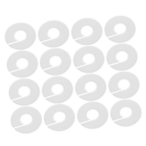Cabilock Clothes Size Dividers Round 20 Pack Closet Wardrobe Separator Hooks for Easy Hanging