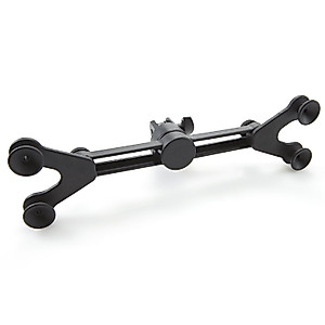 LyxPro TSM1 Microphone Music Stand Mount Holder for Tablet iPhone Ipad Smartphone and Android Adjustable 360 Degree Swivel Tilt Support Arms 3 to 11.5 Inch with Extra Detachable Clip