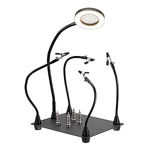 PATIKIL 23.6" Universal Gooseneck Hose, M10/M8 Fine Thread 8mm Metal Bendable Hose Flexible Arm Gooseneck Tube Extension for Multifunction DIY, Silver Tone