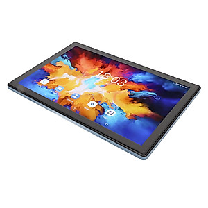 DAUZ 4G Tablet, 10.1 Inch Tablet PC 100‑240V 2.4G 5G WiFi Front 12MP Rear 24MP for Study (US Plug)