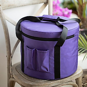 KVKA 432Hz G Note Throat Chakra Blue Color Frosted Quartz Crystal Singing Bowl 10 inch with Carrying Case for Sound Healing