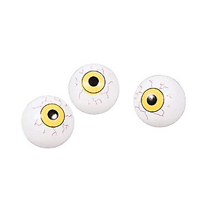 Greenbrier Eyeball ping Pong Balls for Halloween or Table Tennis, 2 Colors, 24 PCS Total