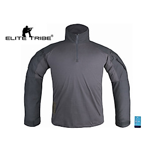 Emerson Airsoft Military bdu Tactical Suit Combat Gen3 Uniform Shirt Pants (Wolf Gray, X-Large)