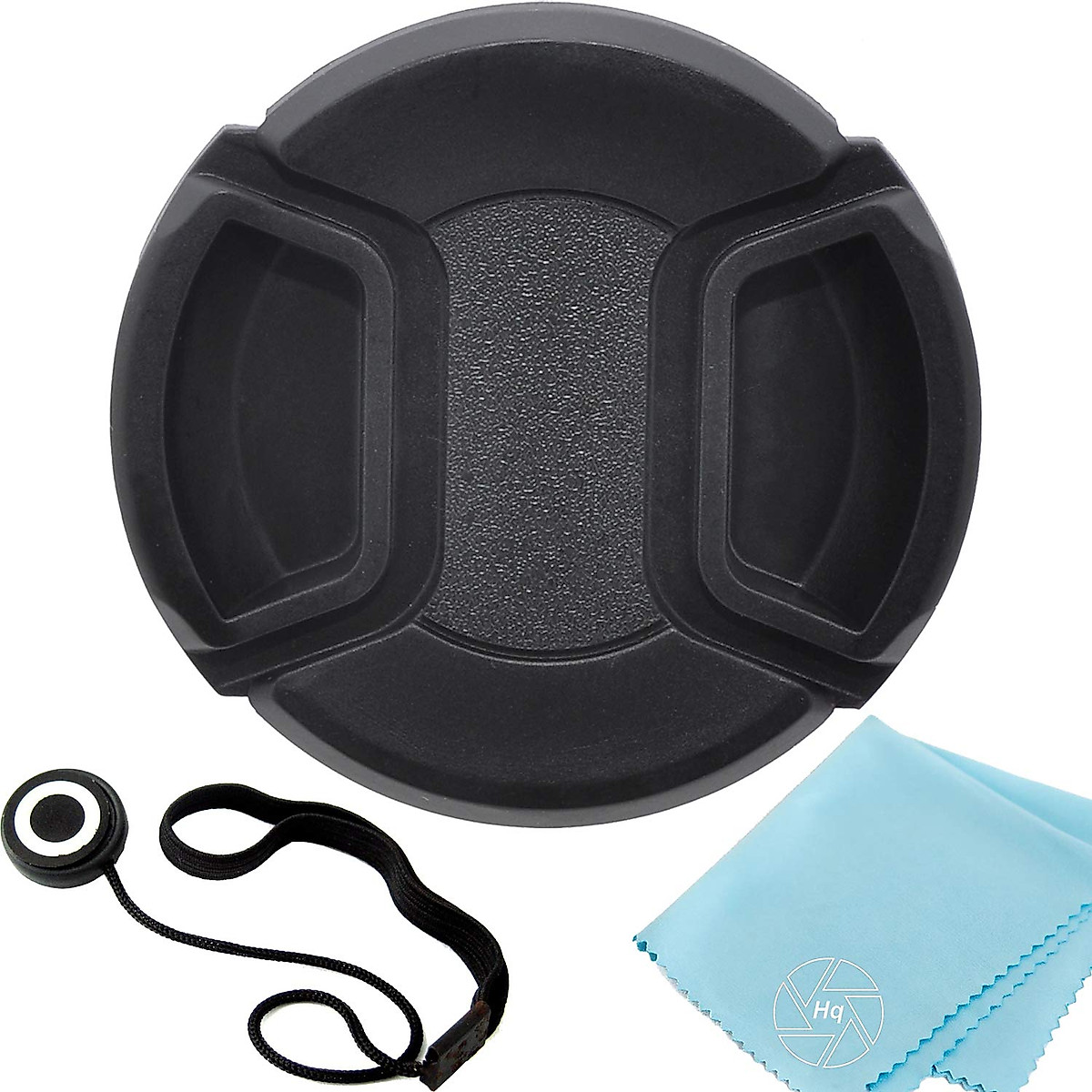 52mm Lens Cap Compatible with Nikon Z5 24-50mm, Canon EOS M6, EOS M6 II, EOS M50, EOS M50 Mark II with 55-200mm, EOS M100, EOS M200 with 15-45mm, Fuji XT-200 15-45mm, Alpha A3000 with 18-55mm Lens