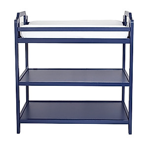 Suite Bebe Celeste Changing Table Safety Rail Included, Navy Blue