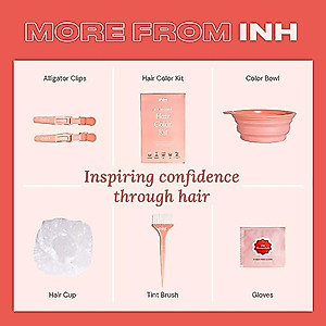 INH Flame Fighter Heat Primer | Hydrating Heat Protectant Spray for Hair with Grapeseed Oil, Acai Berry, and Green Tea | Serum Spray for Hair Styling Heat Protection