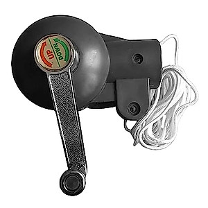 Gralara Patio Umbrella Accessories Outdoor Umbrella Accessories Replace Stainless Holder Side Hanging Umbrella Replacement Parts for Courtyard Patio, Crank Handle