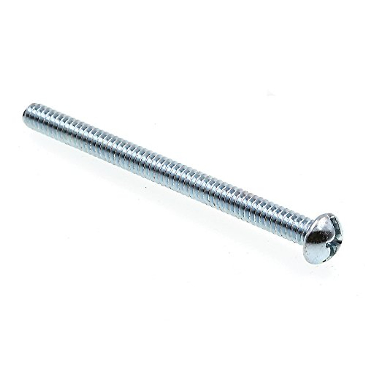 Prime-Line 9004804 Machine Screw, Round Head, Slotted/Phillips Combo, #10-24 X 2-1/2 in, Zinc Plated Steel, Pack of 50