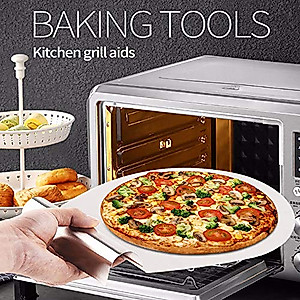 Stainless Steel Cake Baking Tools Cake Lifter Shovel Transfer Cake Tray Moving Plate Cake Lifter for Baking Homemade Pizza, Bread, Cake, Pie