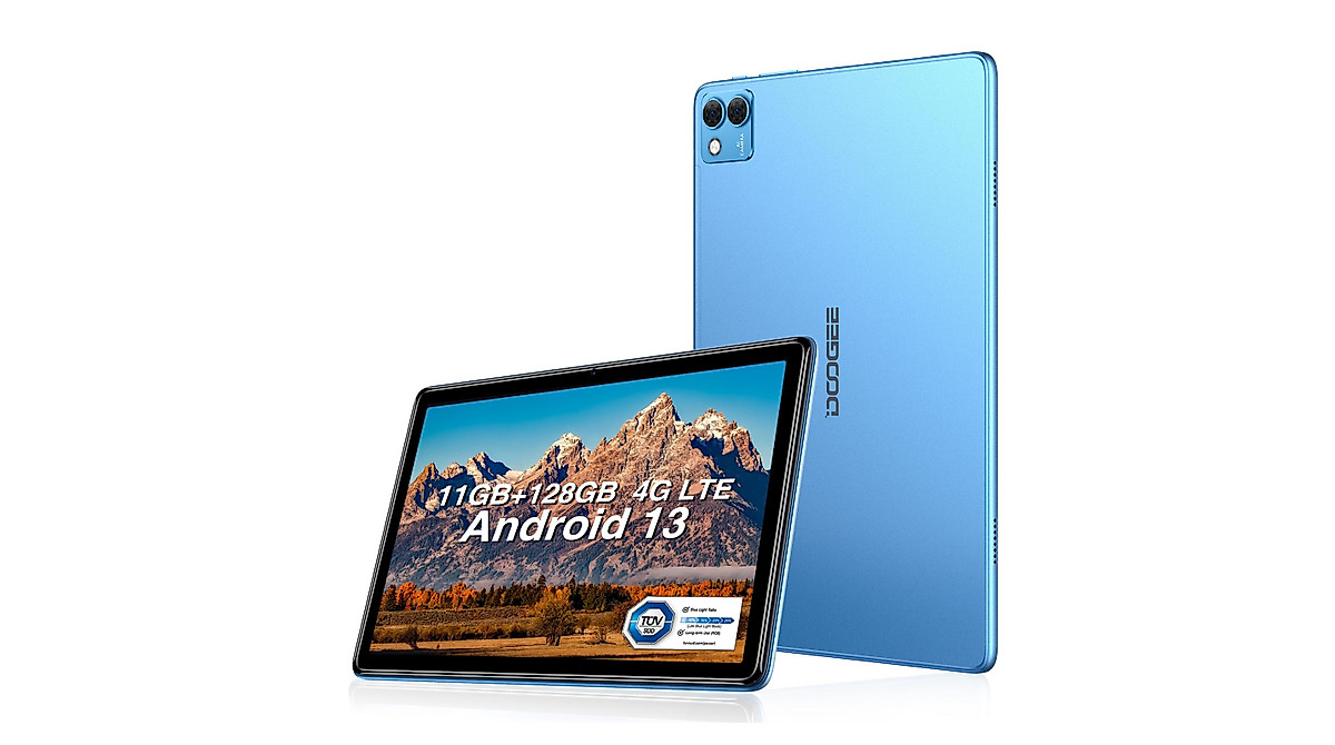 Shop DOOGEE Android 13 Tablet T10S - 10" FHD, 11GB RAM