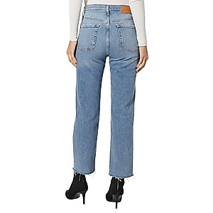 7 For All Mankind Logan Stovepipe w/Crystals in Ode to Ode to 30