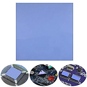 Thermal Pad,200x200x3mm 6W/m.k Thermal Conductivity,with Good efficient Heat Dissipation Performance for Laptop Heatsink/CPU/GPU/SSD/IC/LED Cooler
