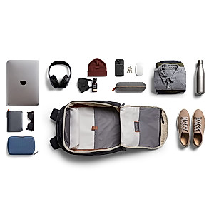 Bellroy Transit Workpack (20 liters, laptops up to 16”, tech accessories, gym gear, shoes, water bottle, daily essentials) - Midnight