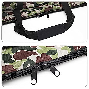 BBQration Griddle Cover and Carry Bag for Blackstone 22" Table Top Griddle with Hood/Lid, Heavy Duty 600D Polyester Cover Replacement Parts for 5510 Blackstone Carry Bag