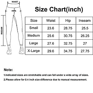 coastal rose Women's High Waisted Workout Leggings 7/8 Length Sport Tights with Inner Pocket Tummy Control Yoga Pants Midnight Blue S