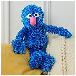 GUND Sesame Street Official Grover Muppet Plush, Premium Plush Toy for Ages 1 & Up, Blue, 14.5”