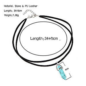 Kercisbeauty Black Wrap Velvet Choker with Black Gemstones Healing Stones Women Everyday Boho Necklace Gift Her Jewelry Hippie Crystal