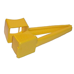 Vintage Yellow Tupperware Butter Hugger Corn on the Cob Gadget