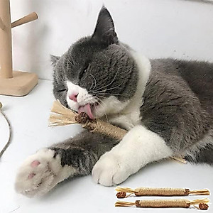 Pawlovers Kitty Dental Chew Stick, 3/6PCS Paw Lovers Dental Chew Stick, Cat Dental Sticks, Pawlovers Dental Chew Stick Cats (S, 3Pcs)