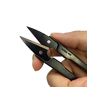 VICTOHOME High-Carbon Steel Sewing Scissors, Thread Snips, Thread Cutter, for DIY, Crafts, Knitting, Made in Taiwan (5 Pack)