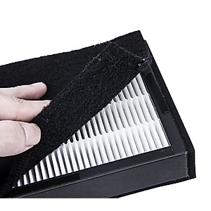 I clean Filter C Replacement Guardian FLT5250PT, Hepa Filter for FLT5000/FLT5111Series Air Purifiers AC5000, AC5000E, AC5350B, AC5300B Series(2 Pcs Hepa Filter C&6 Pcs Carbon Pre Filters