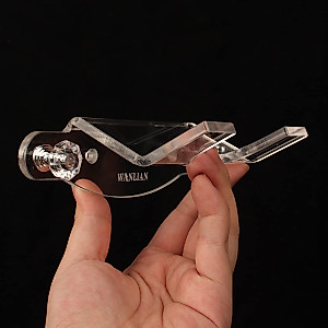 WANLIAN Guitar wall mount acrylic,acrylic wall mount guitar hanger,for Ukulele Guitar Wall Display and Storage (transparent)