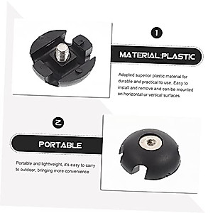 Didiseaon 20 Pcs Kayak Rope Buckle Button kit Cord Buckle Dugout Kayak Replacement Parts Kayak Cords Fixing Buckle Kayak Back Buckle Boat Cord Fittings Elastic Rope Holder Boat Rope Suite