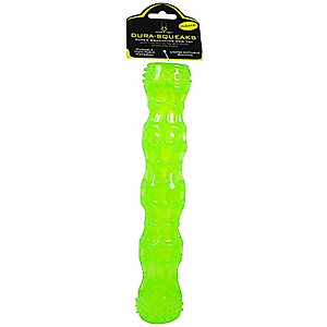 Hyper Pet Dura-Squeaks Stick Dog Toy, Large