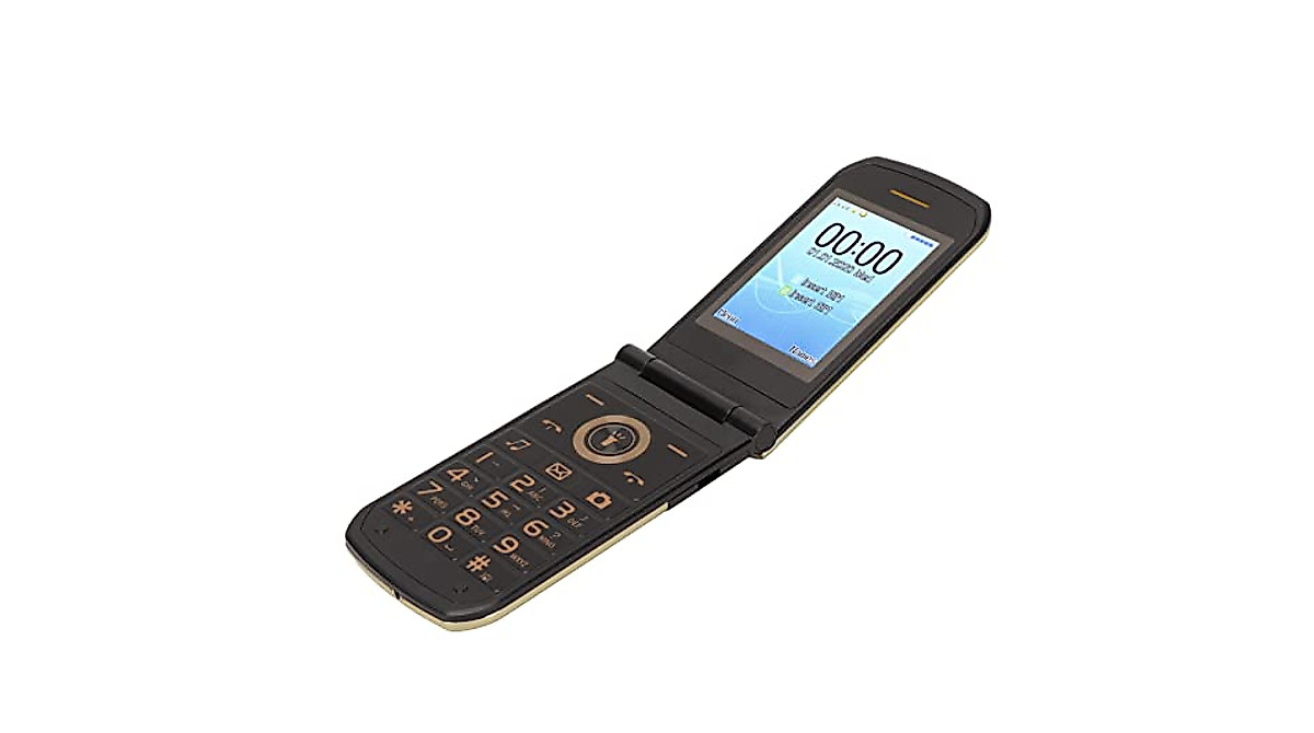 PUSOKEI Flip Phone for Seniors - Easy Use, Big Buttons