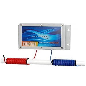 Timilge Electronic Water Descaler System, Reduces Limescale, Rust, and Minerals, No Chemicals, Easy Installation