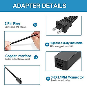 Nicpower AC Charger Adapter Fit for Acer Spin 1 3 5 SP113-31 SP315-51 SP314 SP314-51 SP314-53N N16W2 N17H2 N16W1 Laptop Power Supply Cord