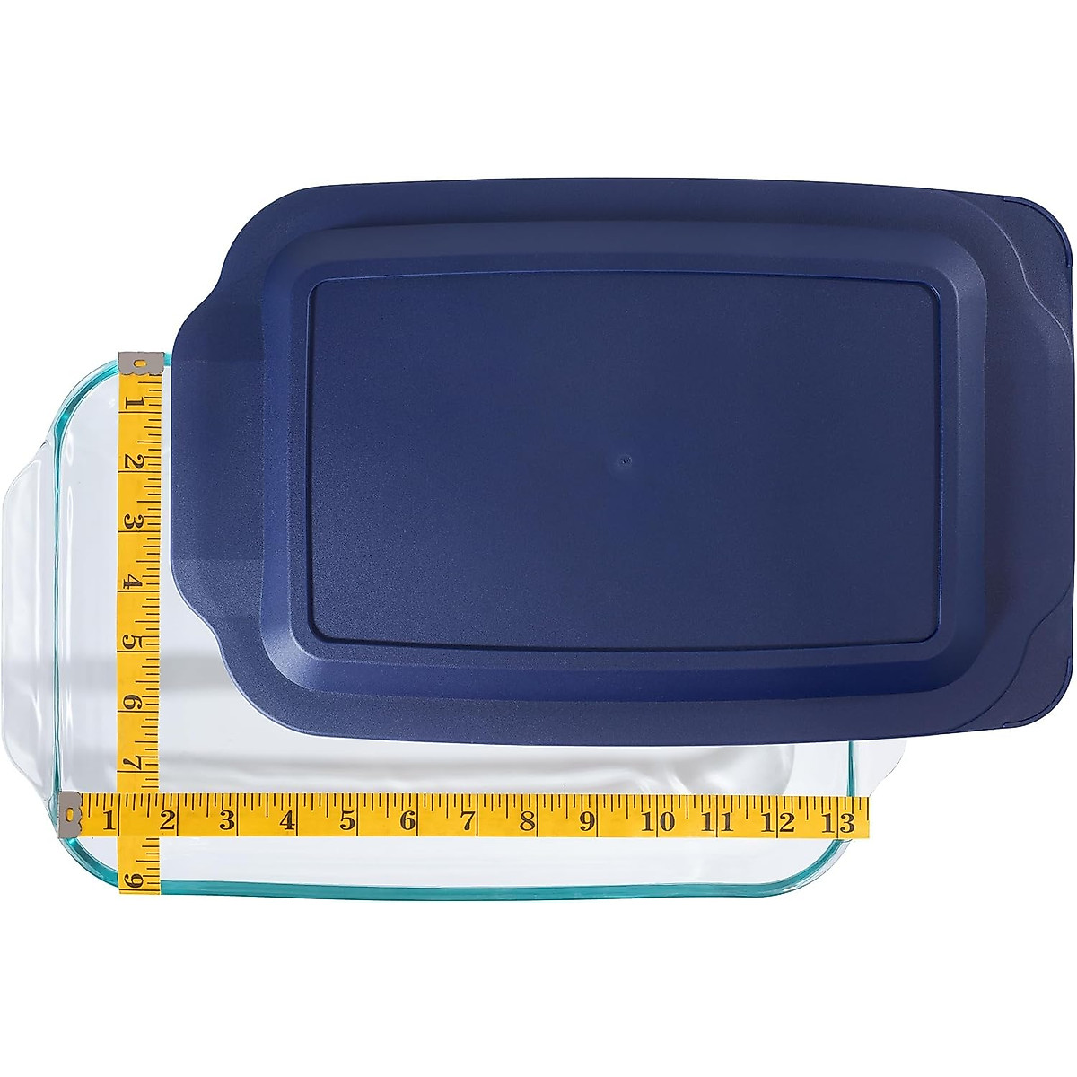 Replacement Lid Cover for Pyrex 3 QT Glass Baking Dish Casserole Container 233-PC (Navy)