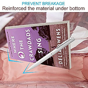 KLFVB Clear Backpack Heavy Duty, See Through Transparent Bookbag - Pink One Size