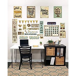 Teacher Created Resources Classroom at Home Decor Kit: Travel The Map, TCR2088545
